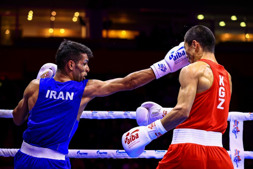 Albania, Finland and Iran delegate boxers to the quarter-finals at AIBA ...