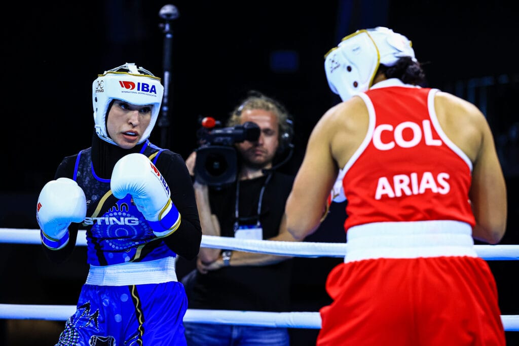 First-ever Australian boxer in hijab Tina Rahimi: I am not nice in the ...