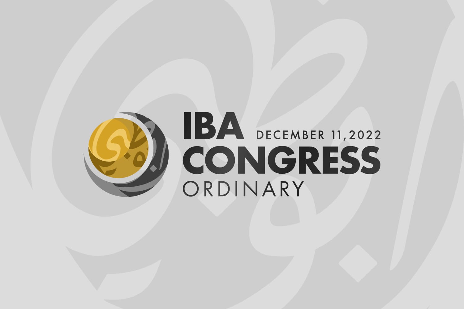 IBA Ordinary Congress Abu Dhabi 2022: watch live – IBA