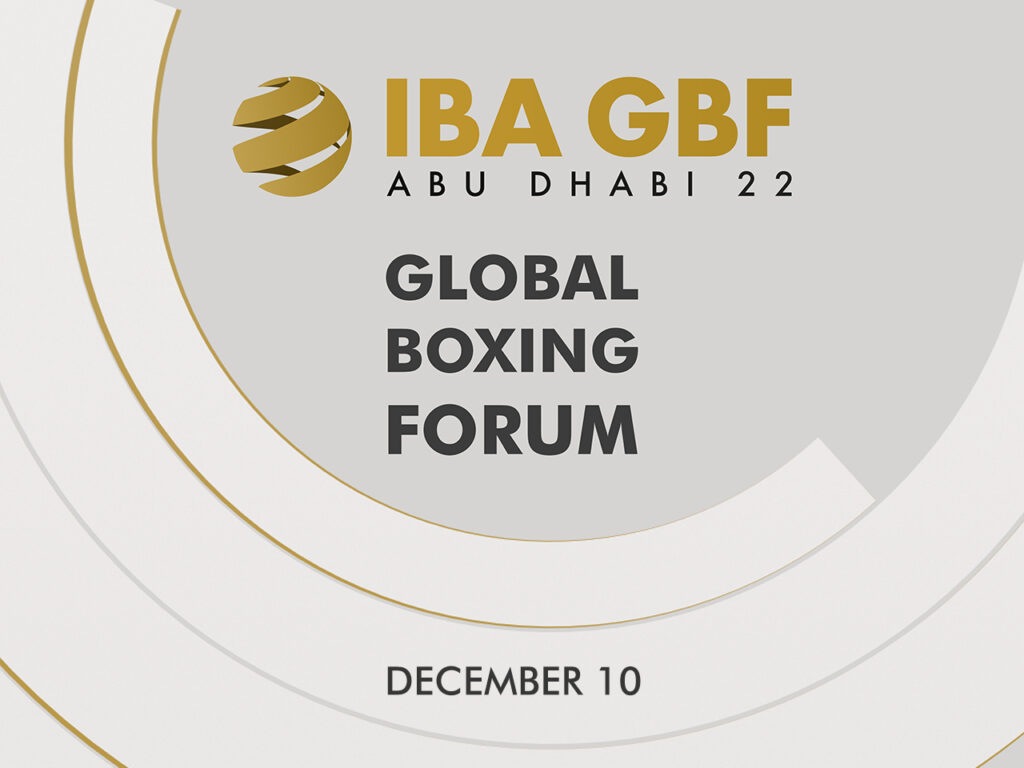 Global Boxing Forum: Moving forward in an athlete-driven world – IBA