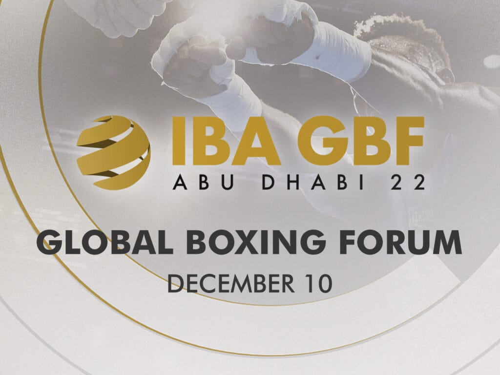 IBA to discuss future of boxing at Global Boxing Forum – IBA