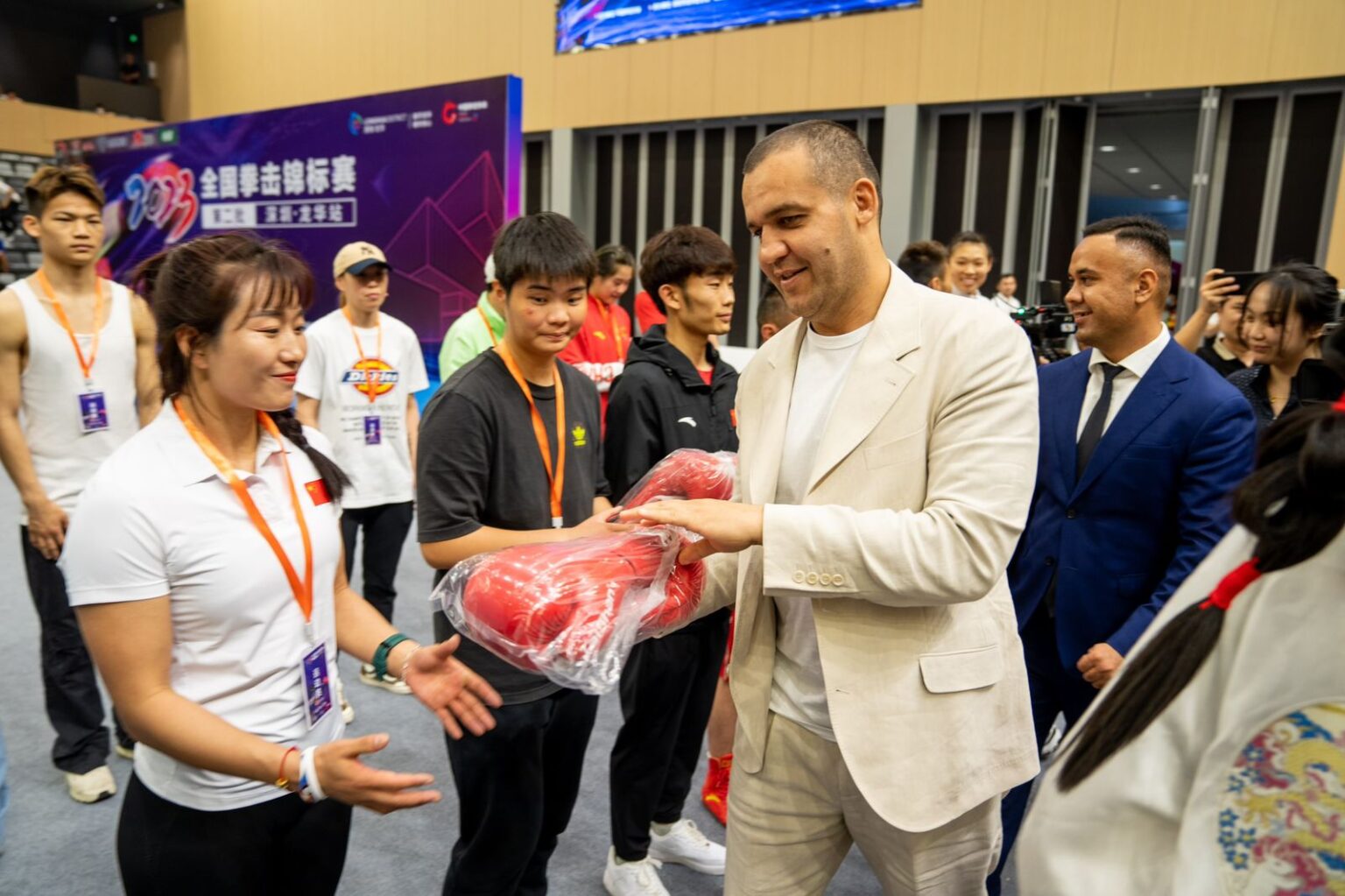 IBA President visited national boxing championships in Shenzhen and ...