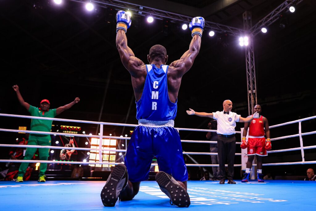 Cameroon’s super heavy Zacharie Mvogo Amougou advanced to the final of ...