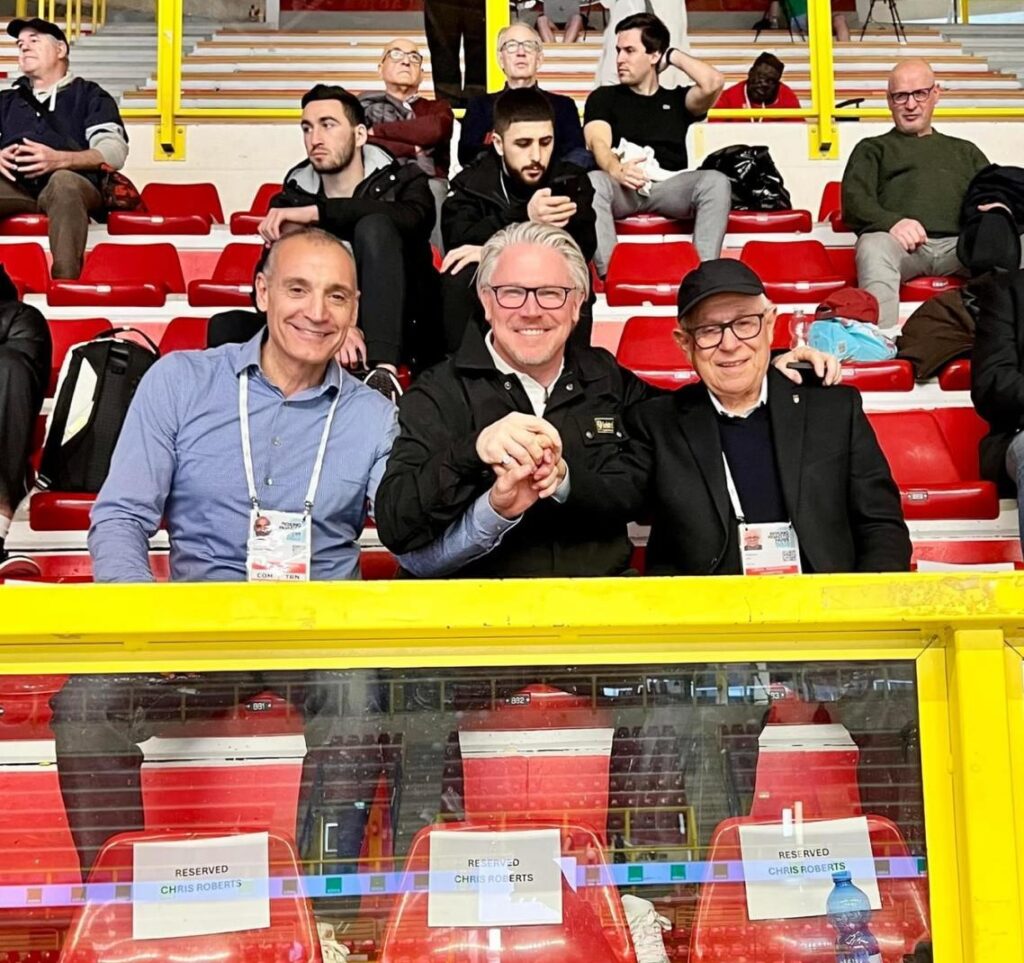 IBA Secretary General & CEO supporting our boxers on their ...