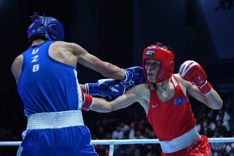 Sabyrkhan becomes four-time winner at Asian Youth Boxing Championships ...