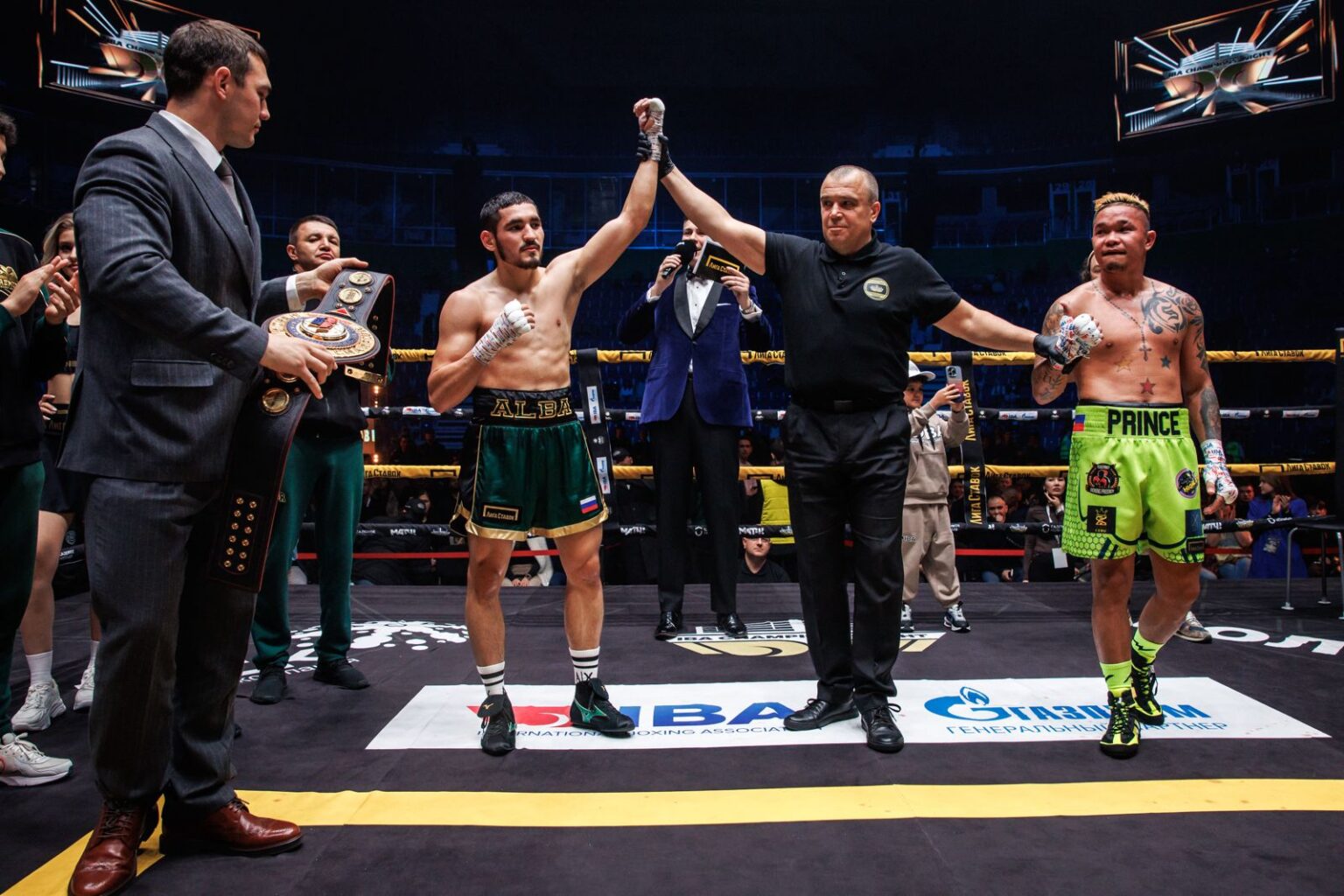 Batyrgaziev successfully retains IBA Pro World Champion title at IBA Champions’ Night Ufa main ...